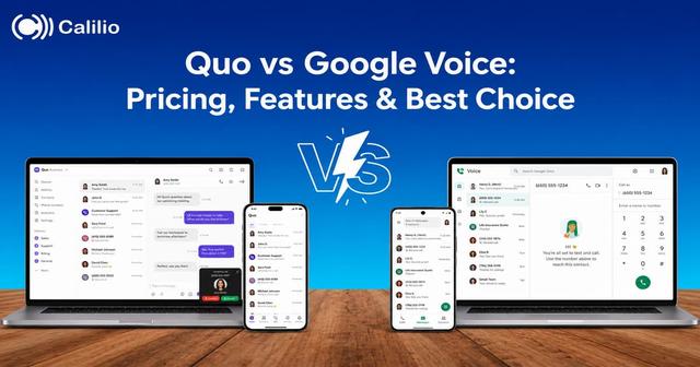 Quo vs Google Voice: Pricing, Features & Best Choice