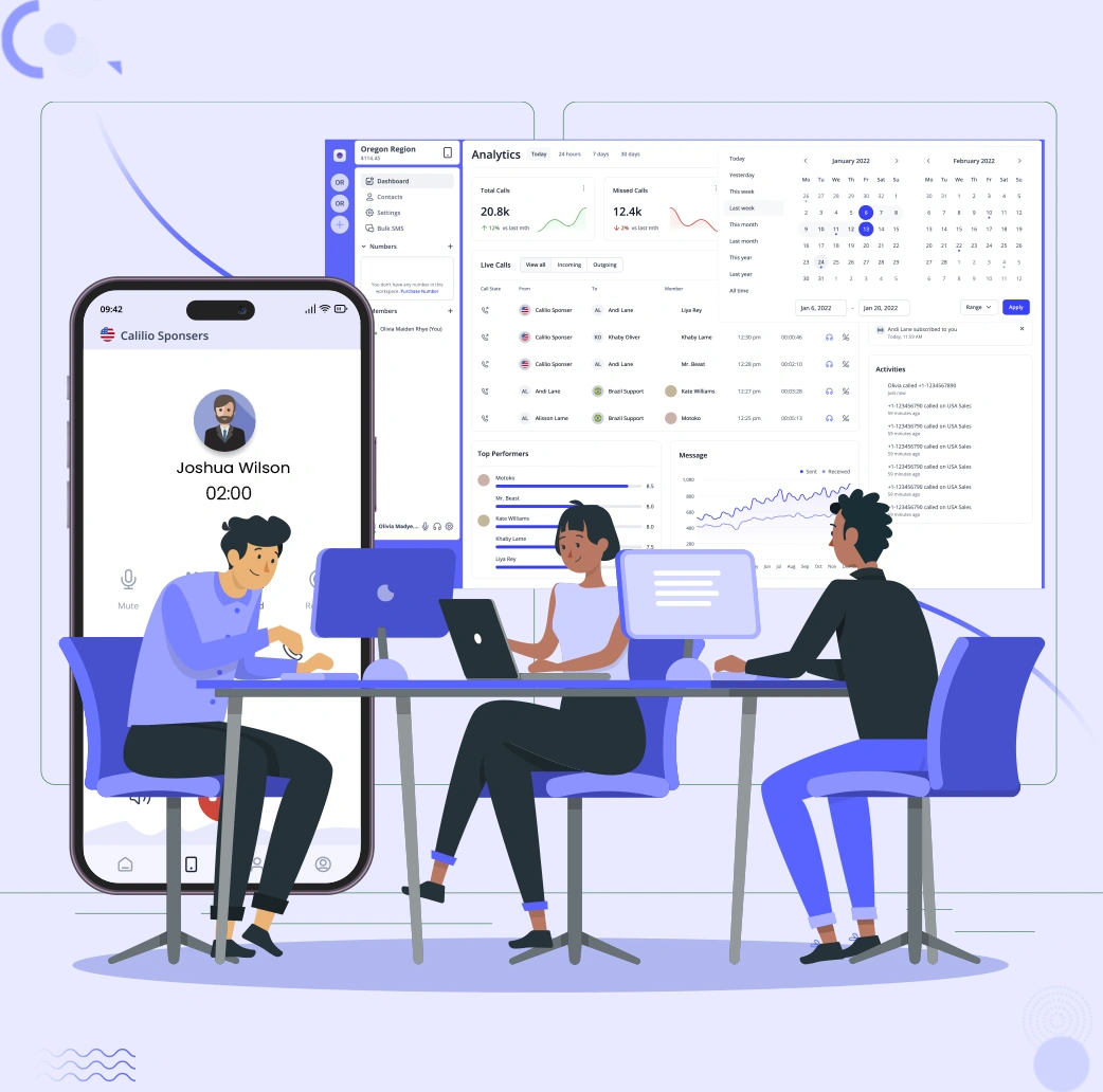 Calilio: The Modern Business Phone System | #1 VoIP Provider