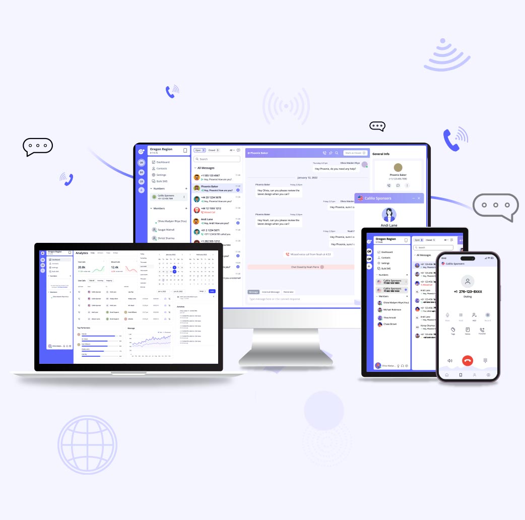 Download Calilio App for Mobile & PC for International VoIP Calls.