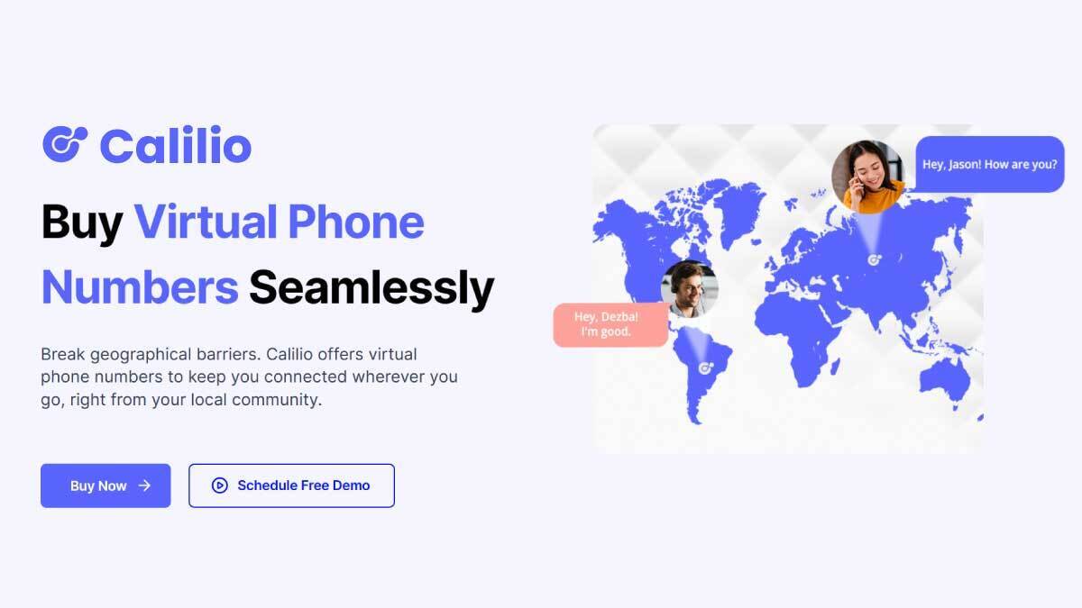 Get Virtual Phone Numbers for Business & Personal Use | Calilio